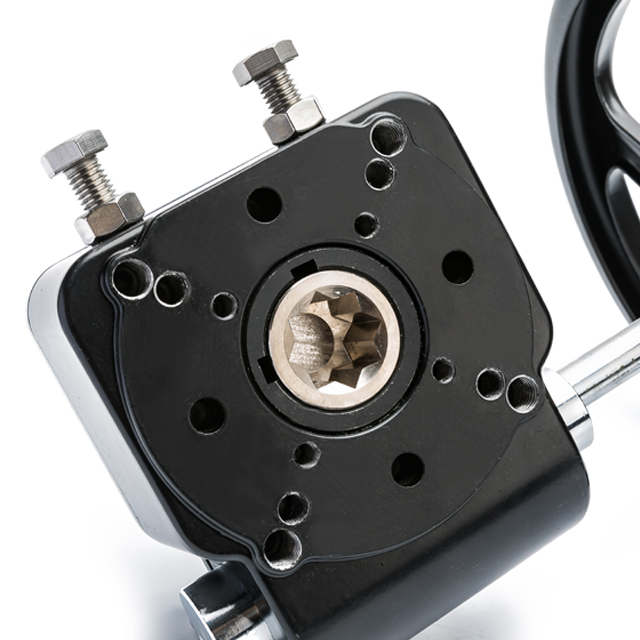 Pneumatic valves with manual turbine boxes from China manufacturer - Valco