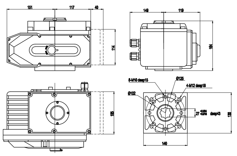 Electric Actuator QTC Series from China manufacturer - Valco